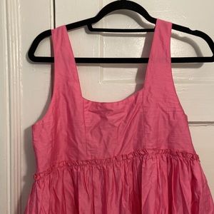 Aureta | Dresses | Aureta Studio Hot Pink Dahlia Mini Dress | Poshmark